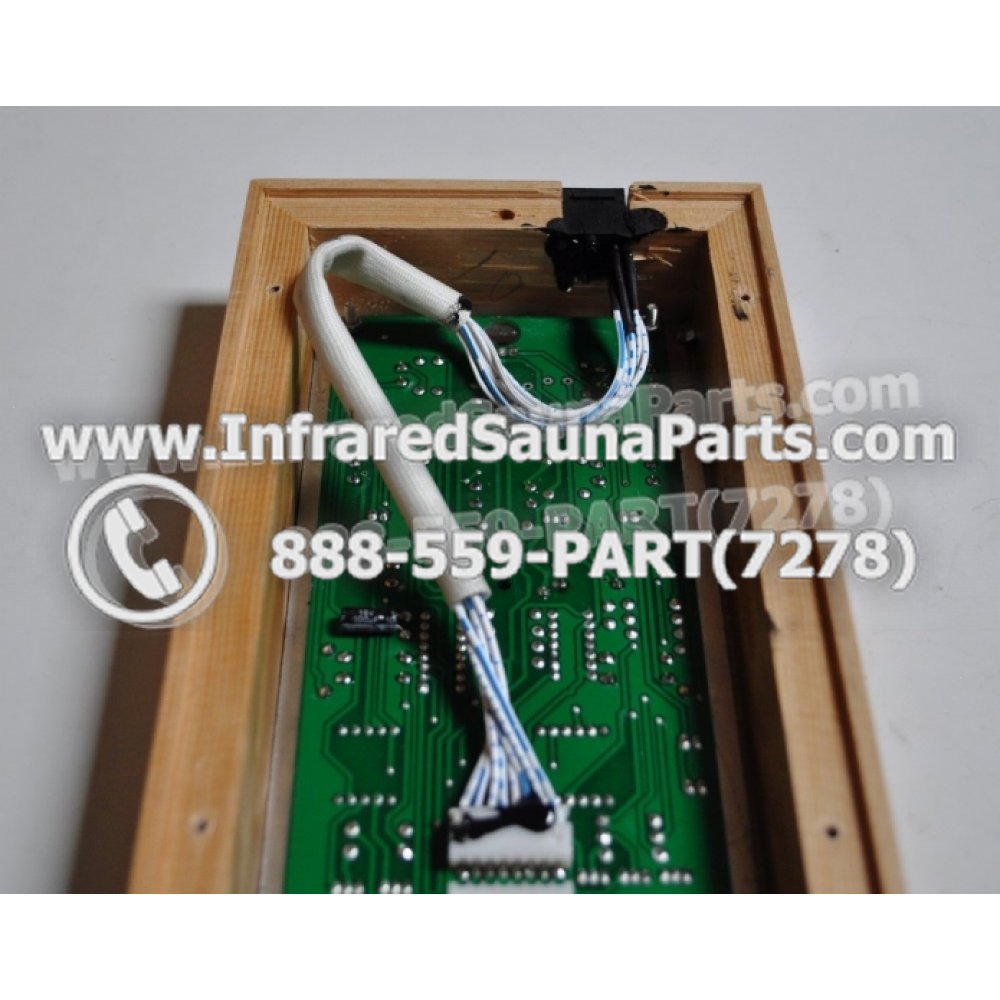 CIRCUIT BOARD WITH FACEPLATE FOR COMPLETE CONTROL POWER BOX 110V 120V ...