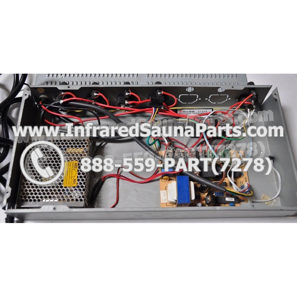 COMPLETE CONTROL POWER BOX LUX INFRARED SAUNA STYLE 2 WITH ONE CONTROL ...
