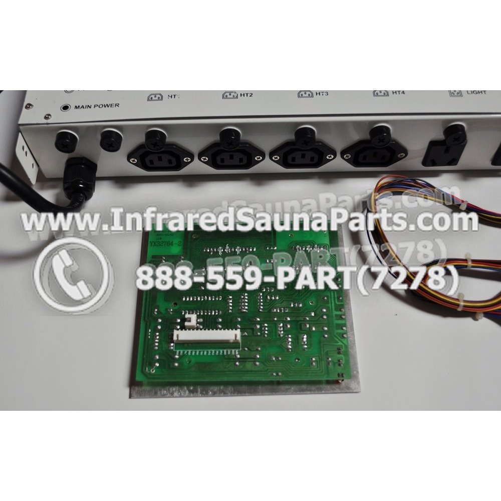 COMPLETE CONTROL POWER BOX WATERSTAR INFRARED SAUNA STYLE 4 WITH ONE ...