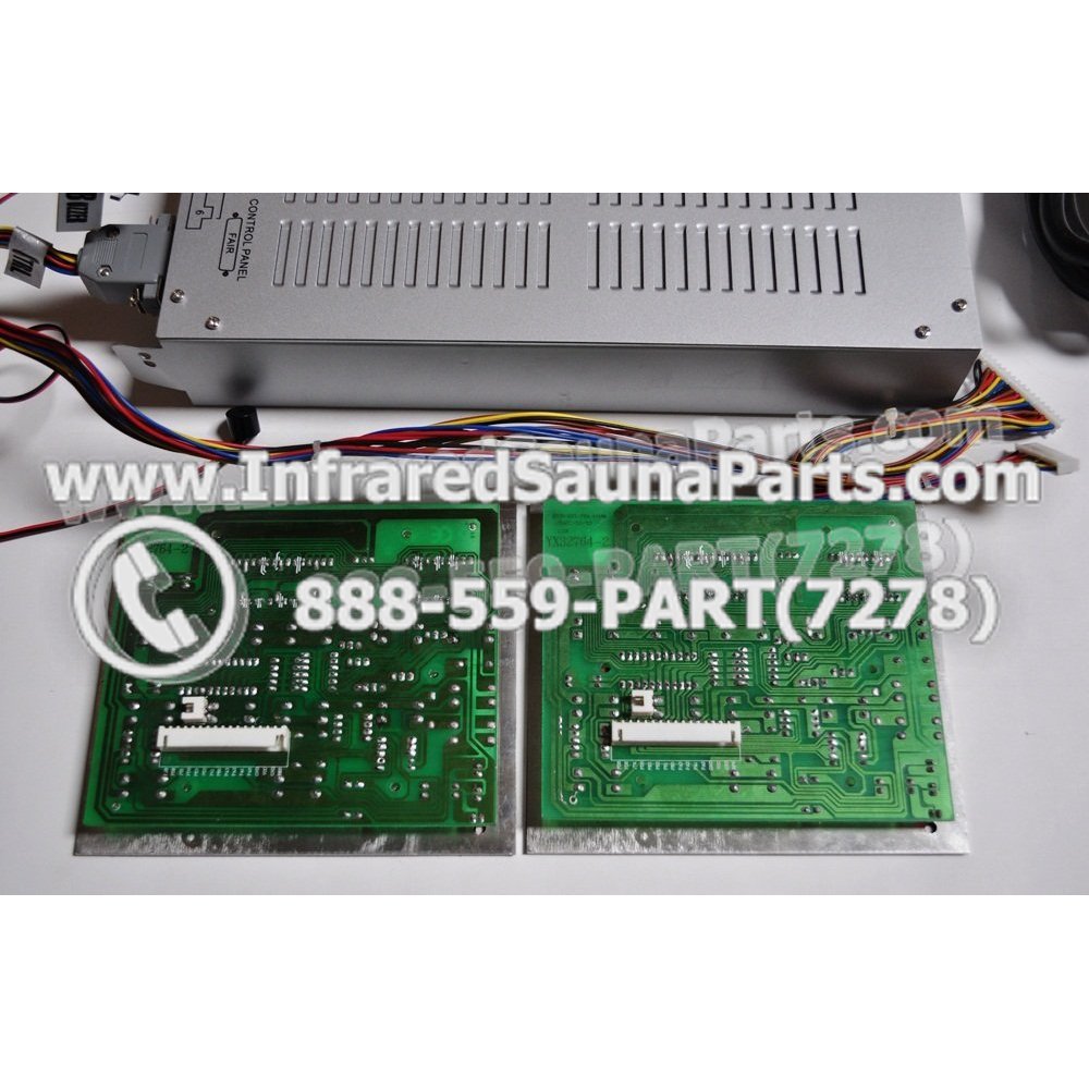 COMPLETE CONTROL POWER BOX WATERSTAR INFRARED SAUNA STYLE 3 WITH TWO ...