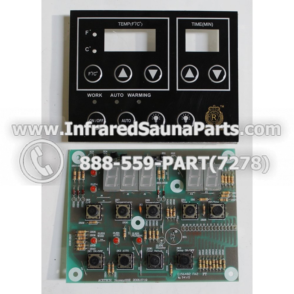 CIRCUIT BOARD WITH FACEPLATE E 156482 9 BUTTONS CIRCUIT BOARDS WITH ...