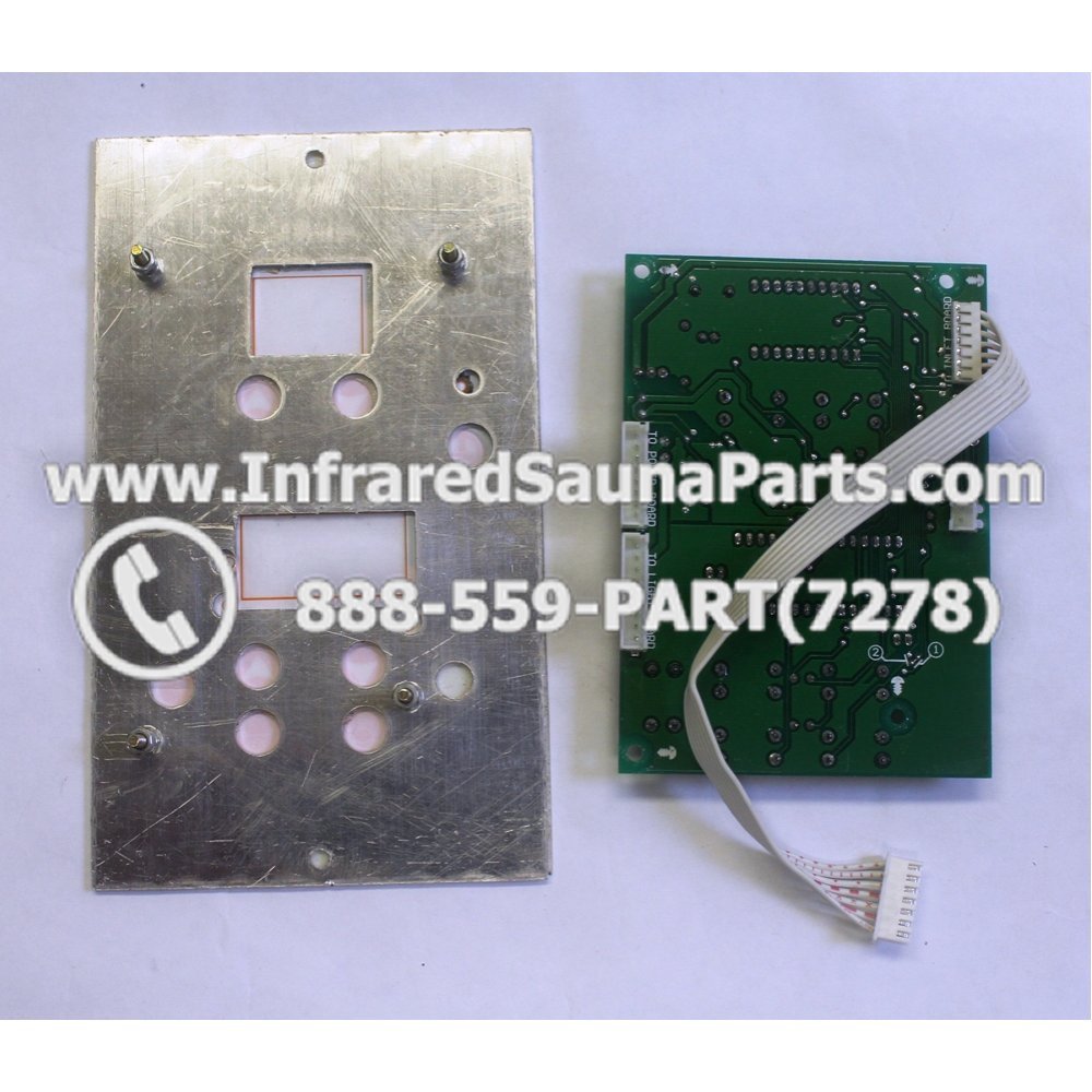 CIRCUIT BOARD WITH FACEPLATE 037D068A MAIN CIRCUIT BOARDS WITH FACE PLATES