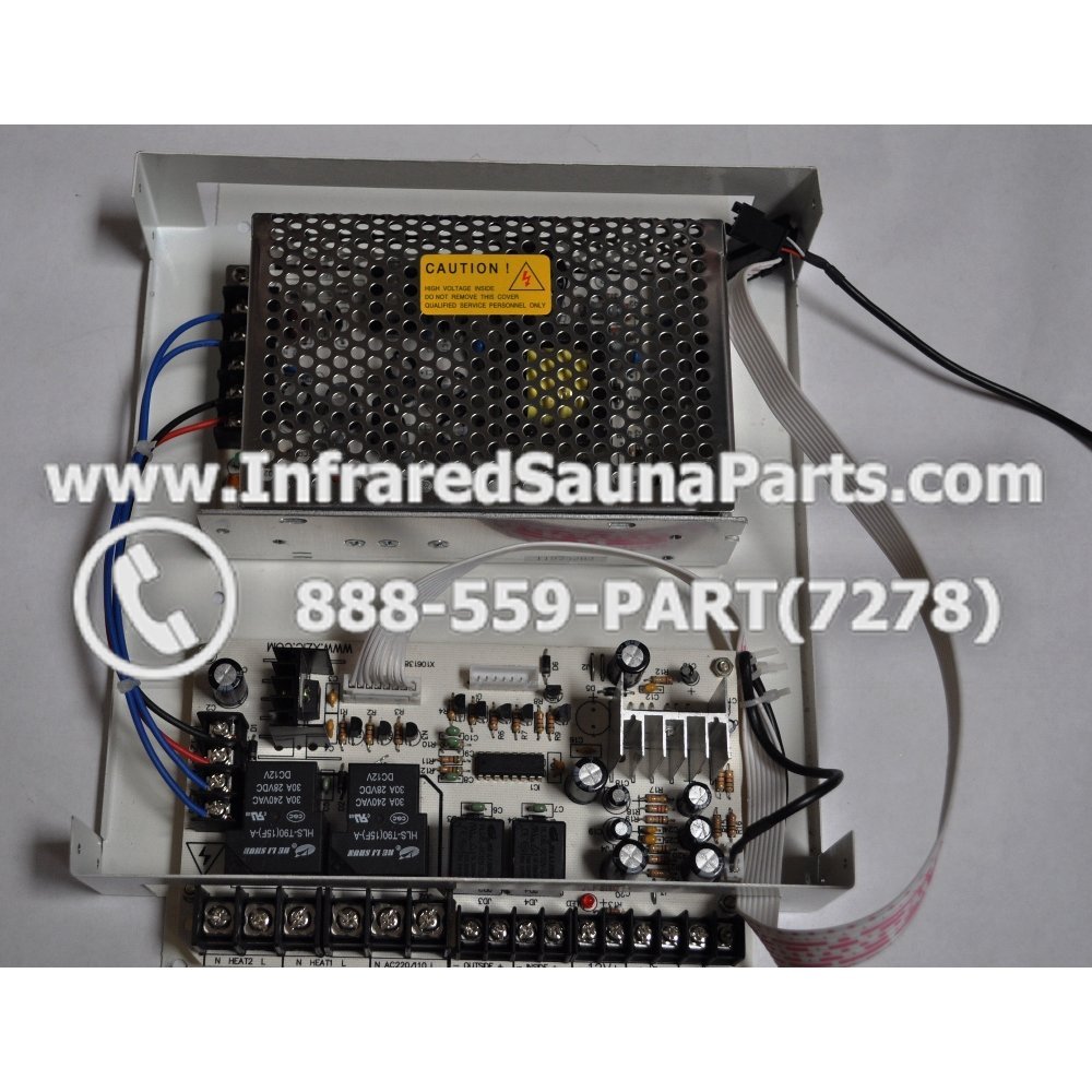 COMPLETE CONTROL POWER BOX 110V / 120V WITH 16 PIN CIRCUIT BOARD ...