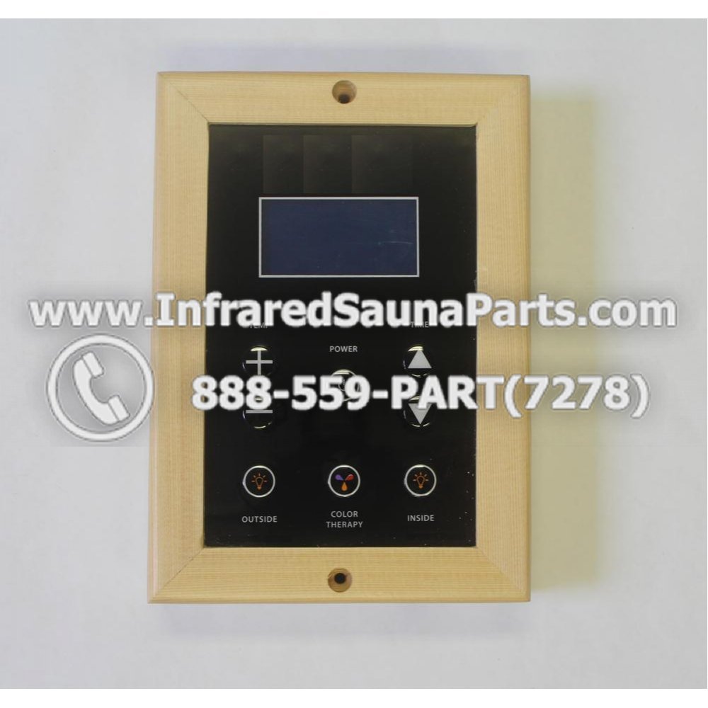 CIRCUIT BOARD WITH FACEPLATE FOR COMPLETE CONTROL POWER BOX 110V 120V ...