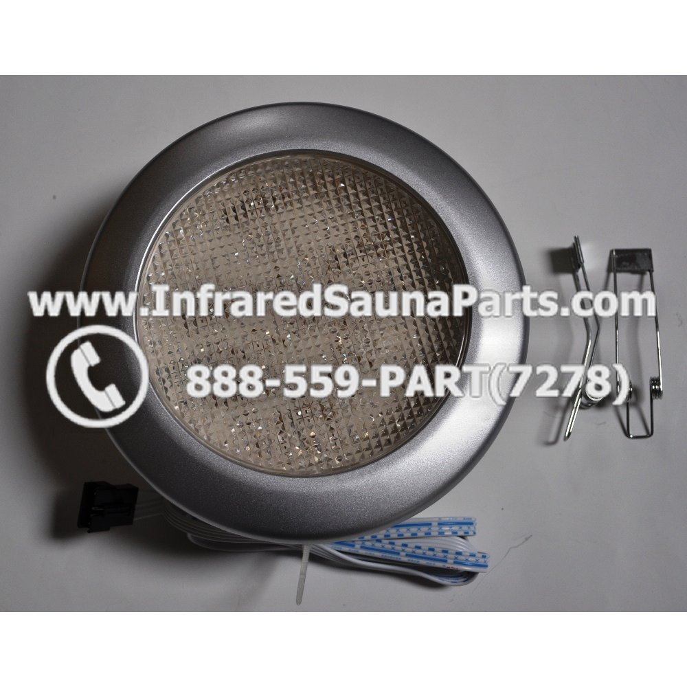 COMPLETE LIGHT ASSEMBLY WITH BULB - 4 PIN CONNECTION 110V / 120V ...