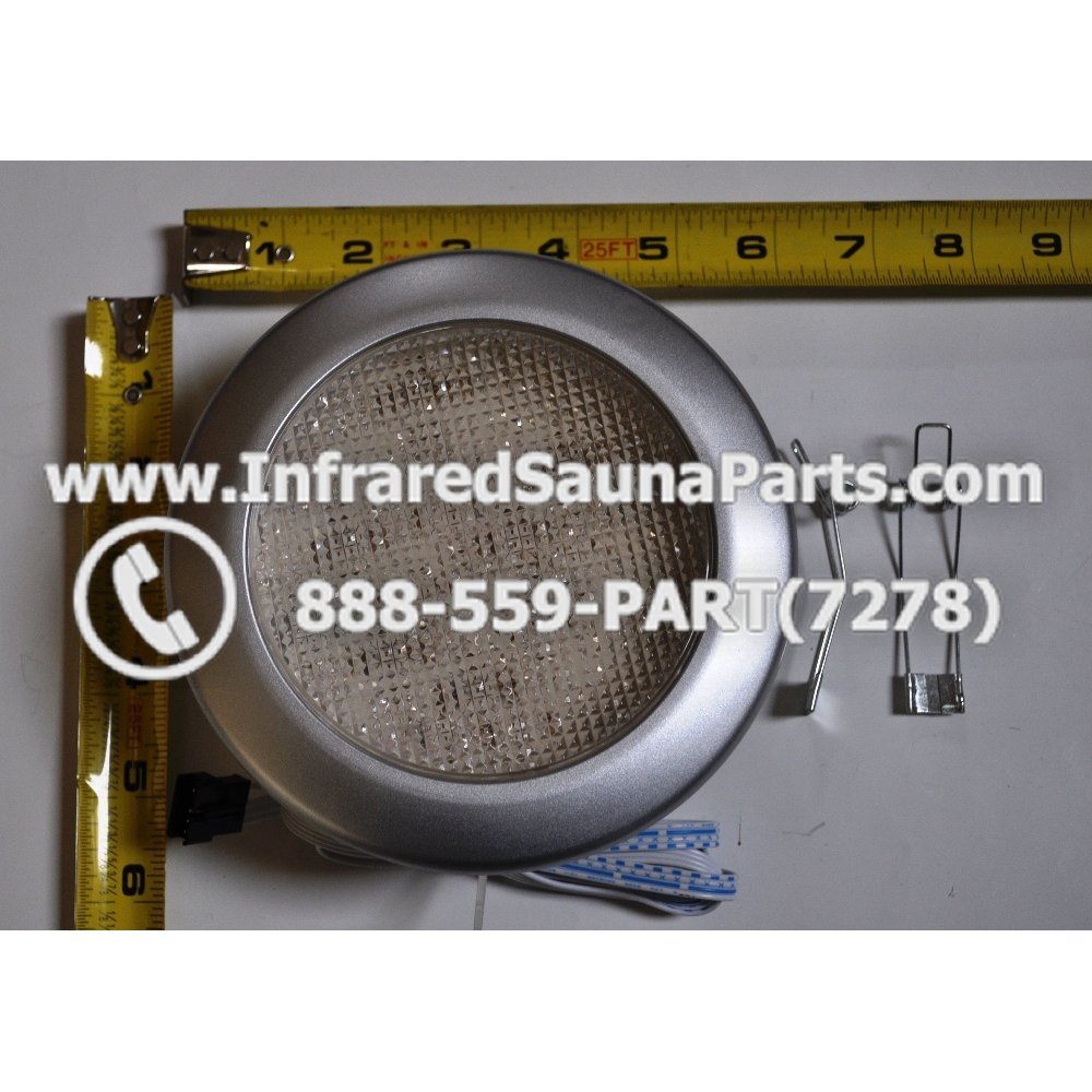 COMPLETE LIGHT ASSEMBLY WITH BULB - 4 PIN CONNECTION 110V / 120V ...