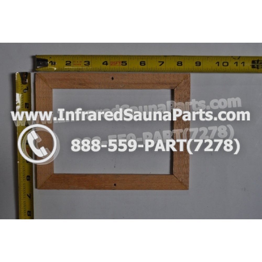 HEMLOCK WOOD CONTROL PANEL TRIM STYLE 6 WOOD CONTROL PANEL TRIMS