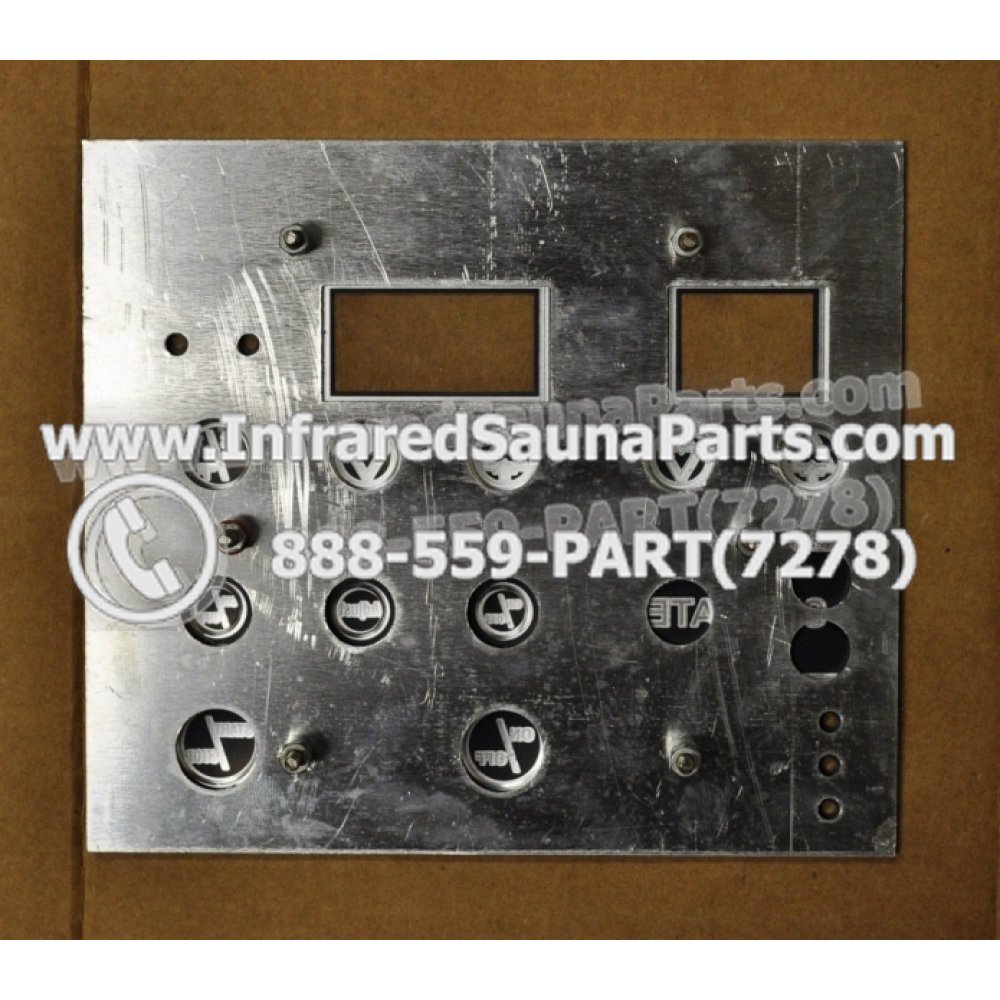 FACEPLATE FOR CIRCUIT BOARD SRZHX001 KEYSBACKYARD 10 BUTTONS FACE PLATES