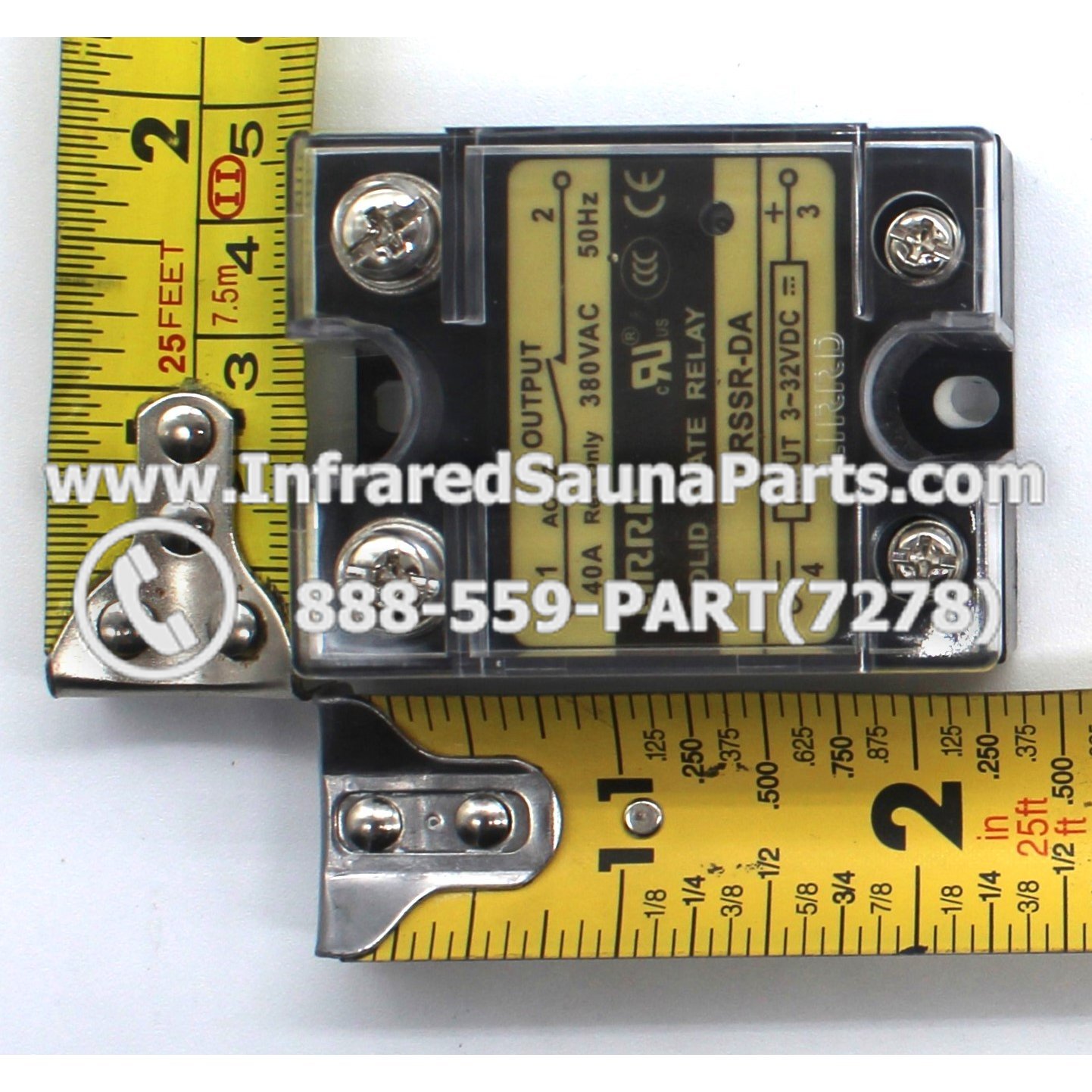 RELAYS SOLID RELAY LIRRD LRSSR-DA 380VAC 40AMP RELAYS / SOLID RELAYS