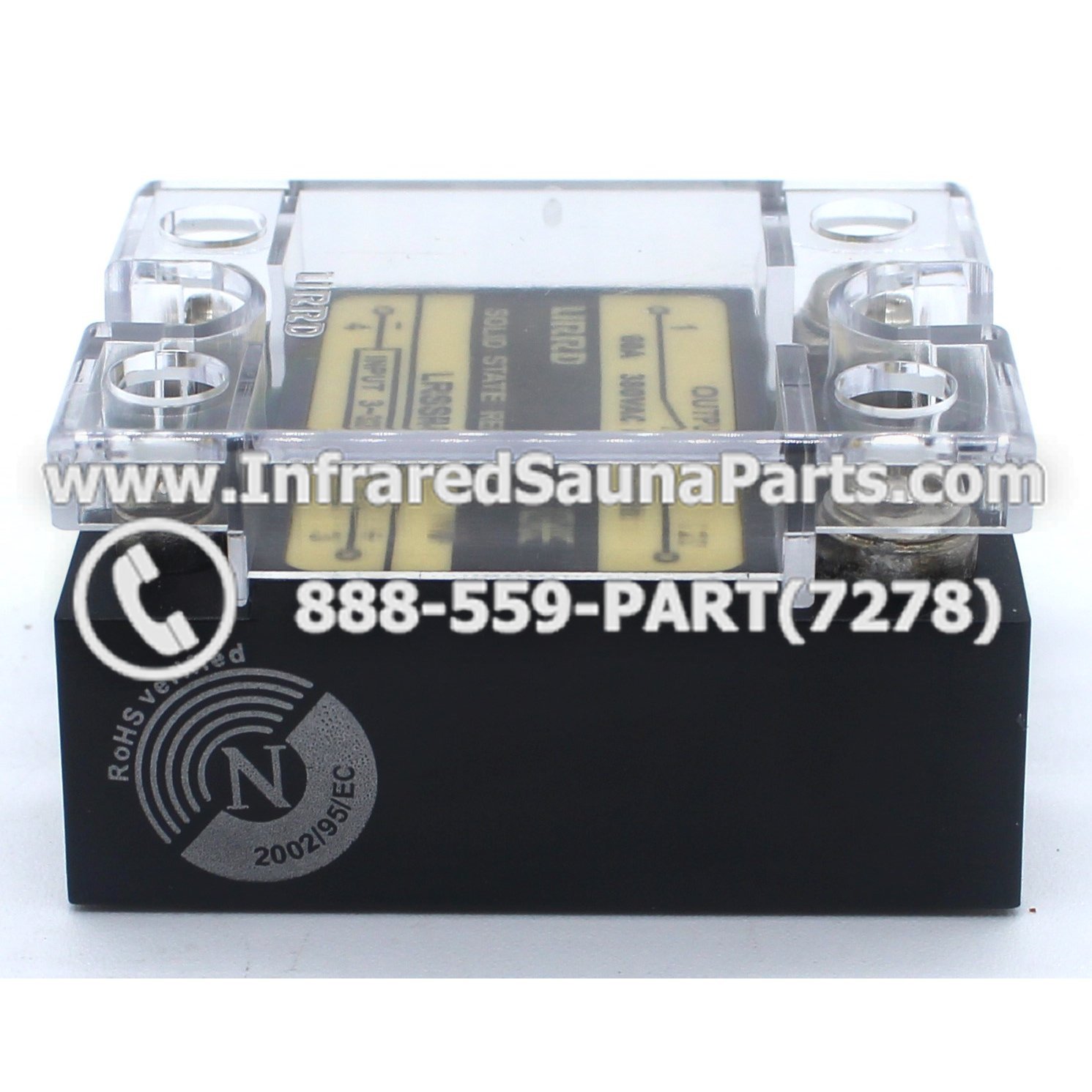 RELAYS SOLID RELAY LIRRD LRSSR-DA 380VAC 60AMP RELAYS / SOLID RELAYS
