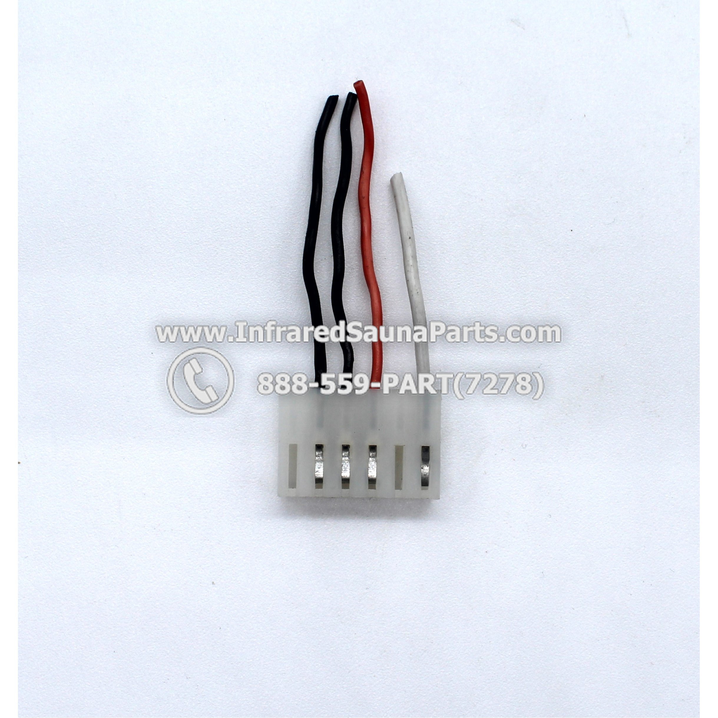 CONNECTION WIRE - FEMALE - 6 PIN CONNECTION WIRES