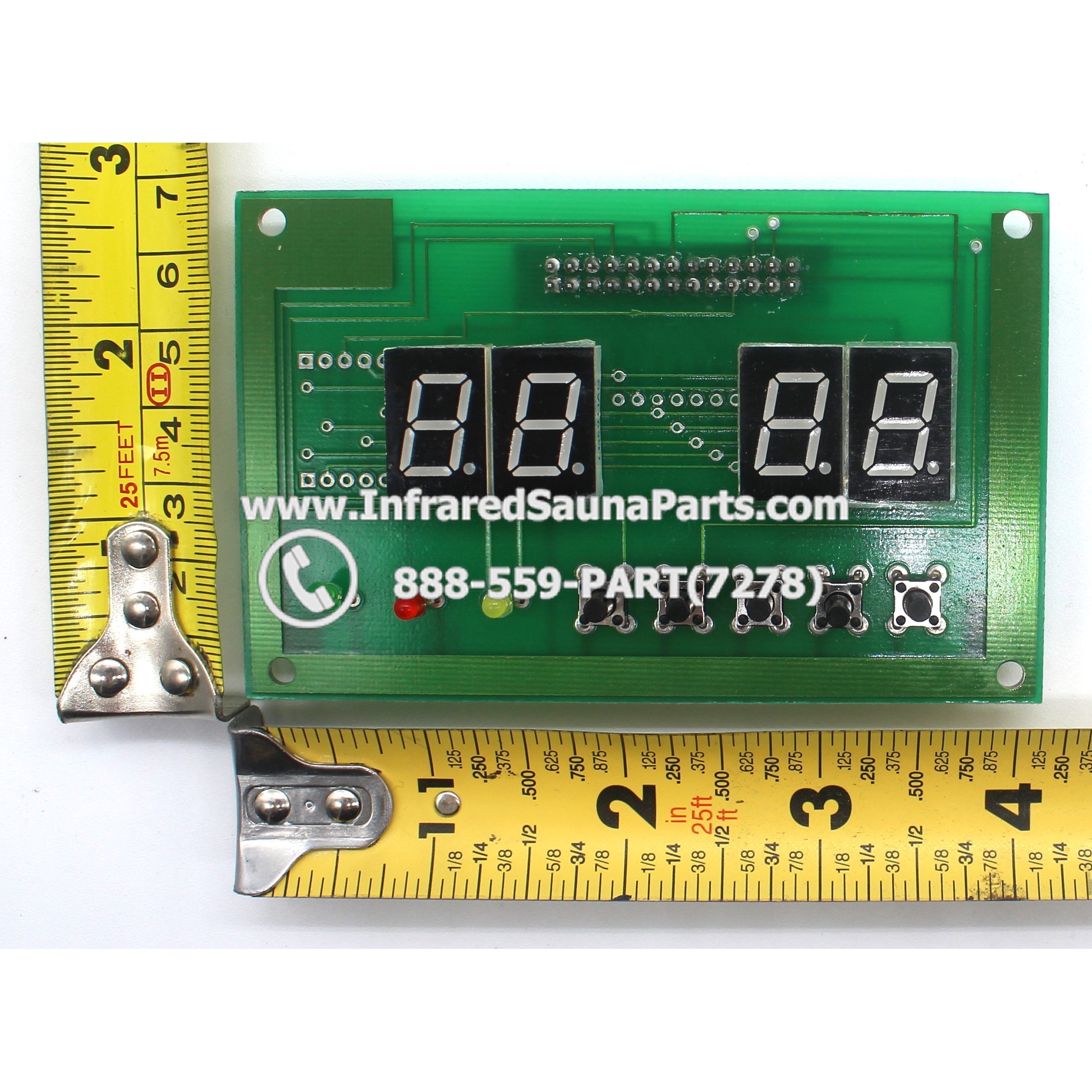 CIRCUIT BOARD TOUCHPAD HEALTHLAND INFRARED SAUNA WSP4 CIRCUIT BOARDS ...