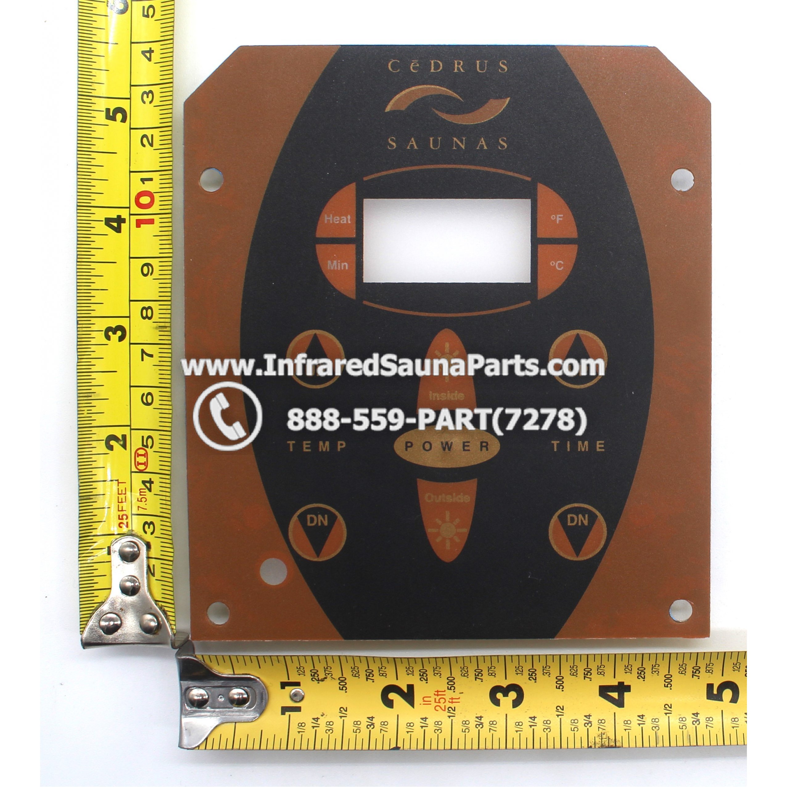CIRCUIT BOARD WITH FACE PLATE CEDRUS INFRARED SAUNA CIRCUIT BOARDS WITH ...
