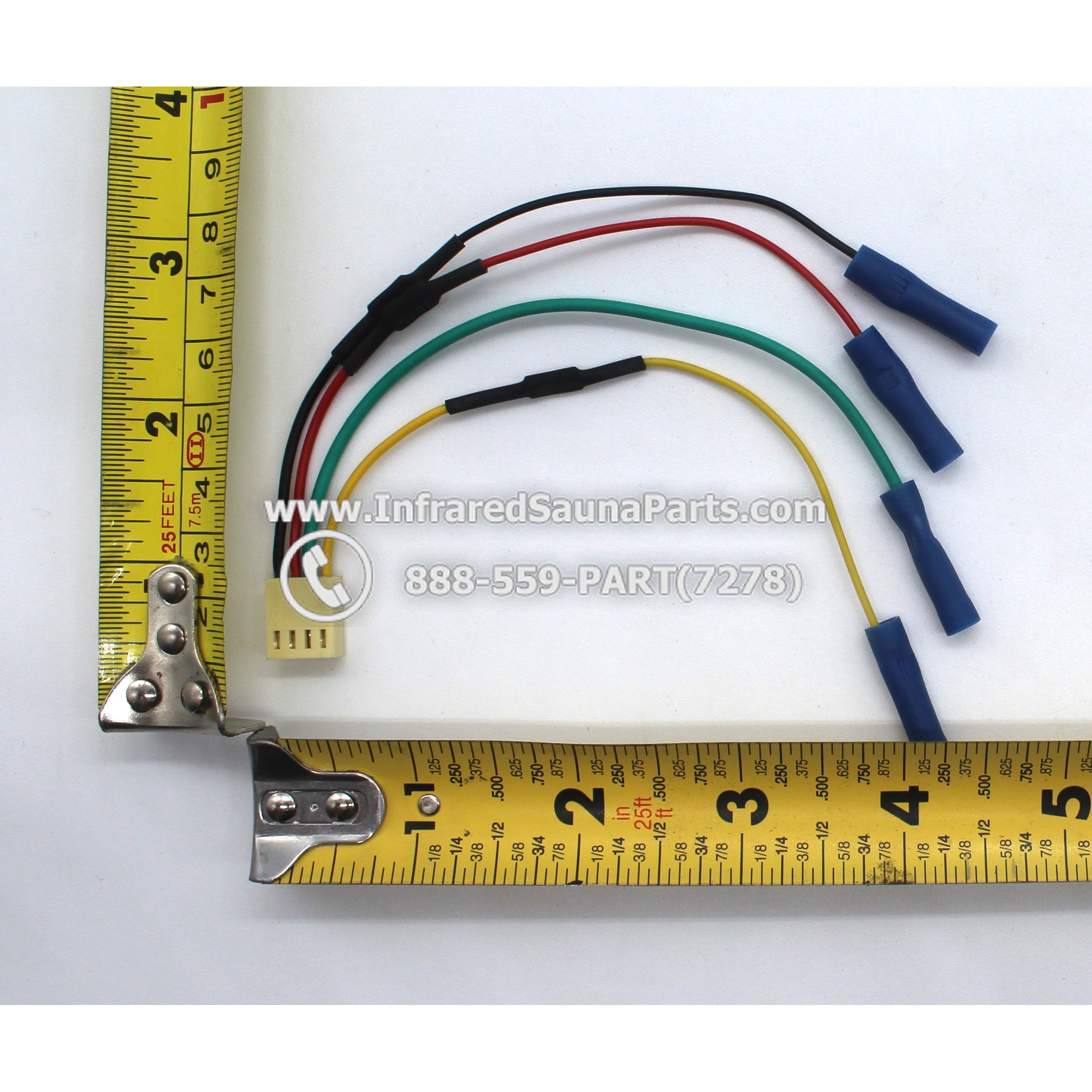 CONNECTION WIRE - 4 PIN FEMALE CONNECTION WIRES