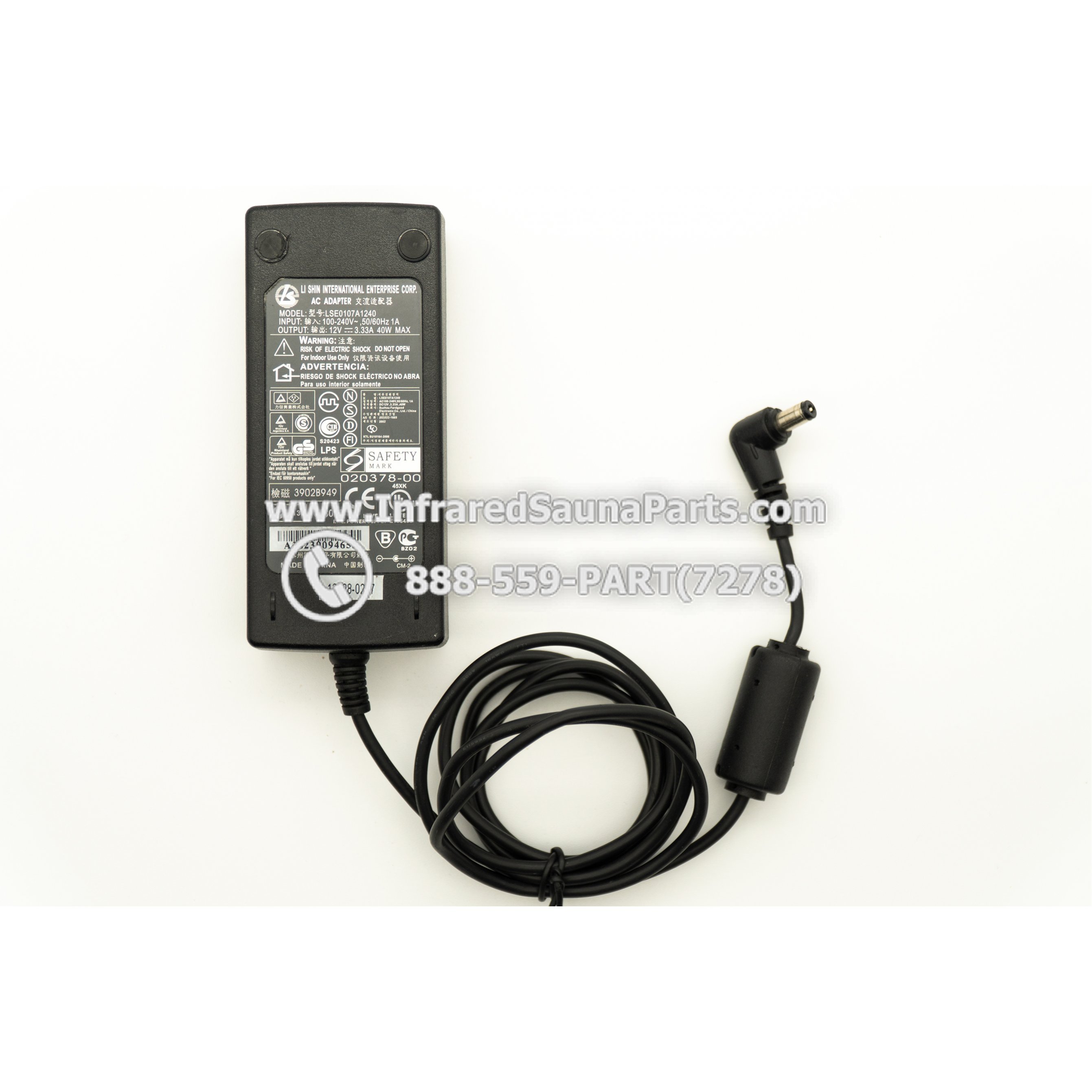 ADAPTERS TRANSFORMERS LI SHIN LSE0107A1240 ADAPTERS / TRANSFORMERS