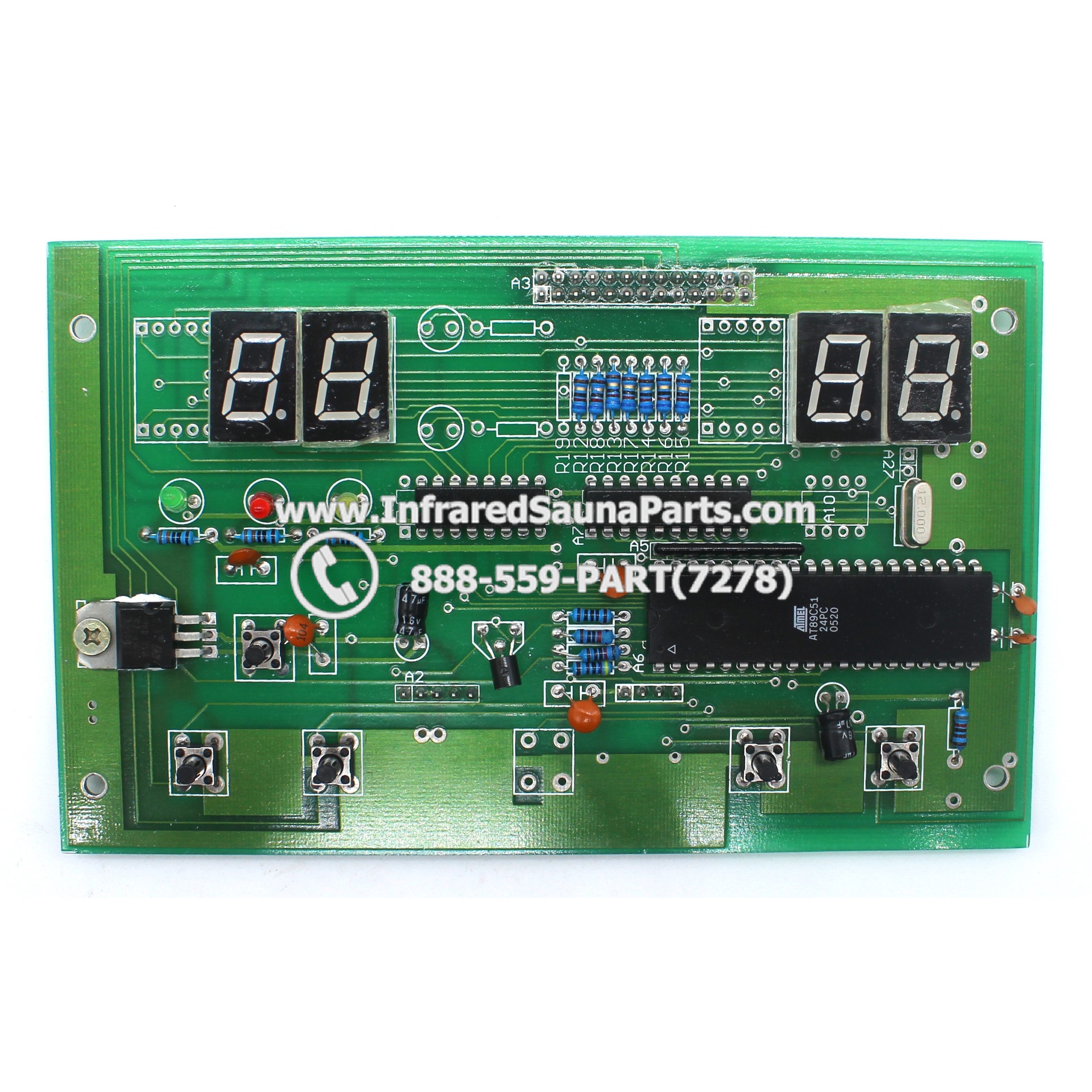 CIRCUIT BOARD TOUCHPAD HEALTHLAND INFRARED SAUNA LYQPCB CIRCUIT BOARDS ...