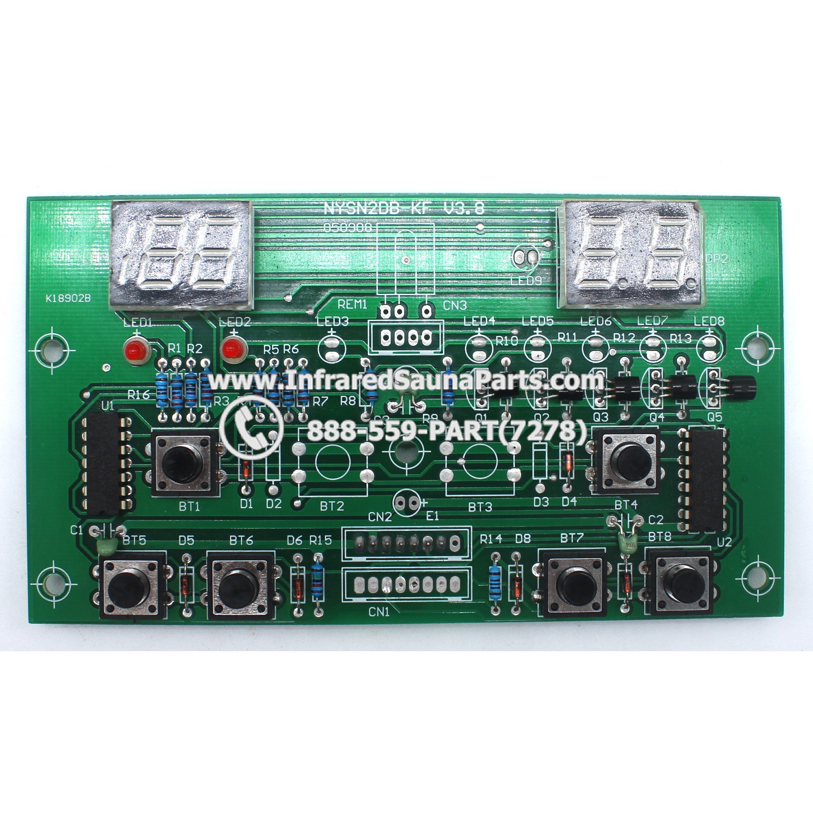 CIRCUIT BOARD / TOUCHPAD NYSN2DB-KF V3.8 CIRCUIT BOARDS / TOUCH PADS