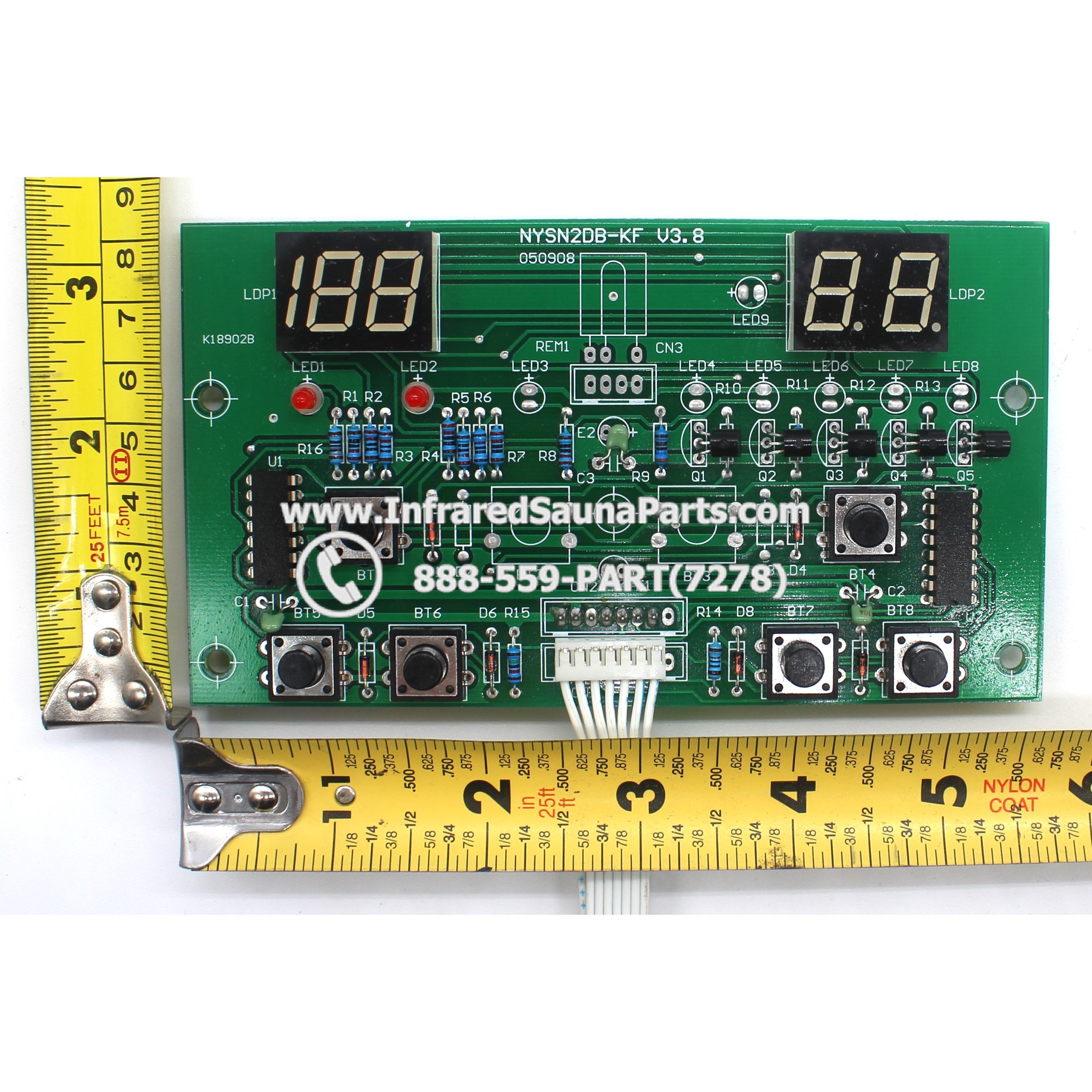 CIRCUIT BOARD / TOUCHPAD NYSN2DB-KF V3.8 WITH WIRE CIRCUIT BOARDS ...