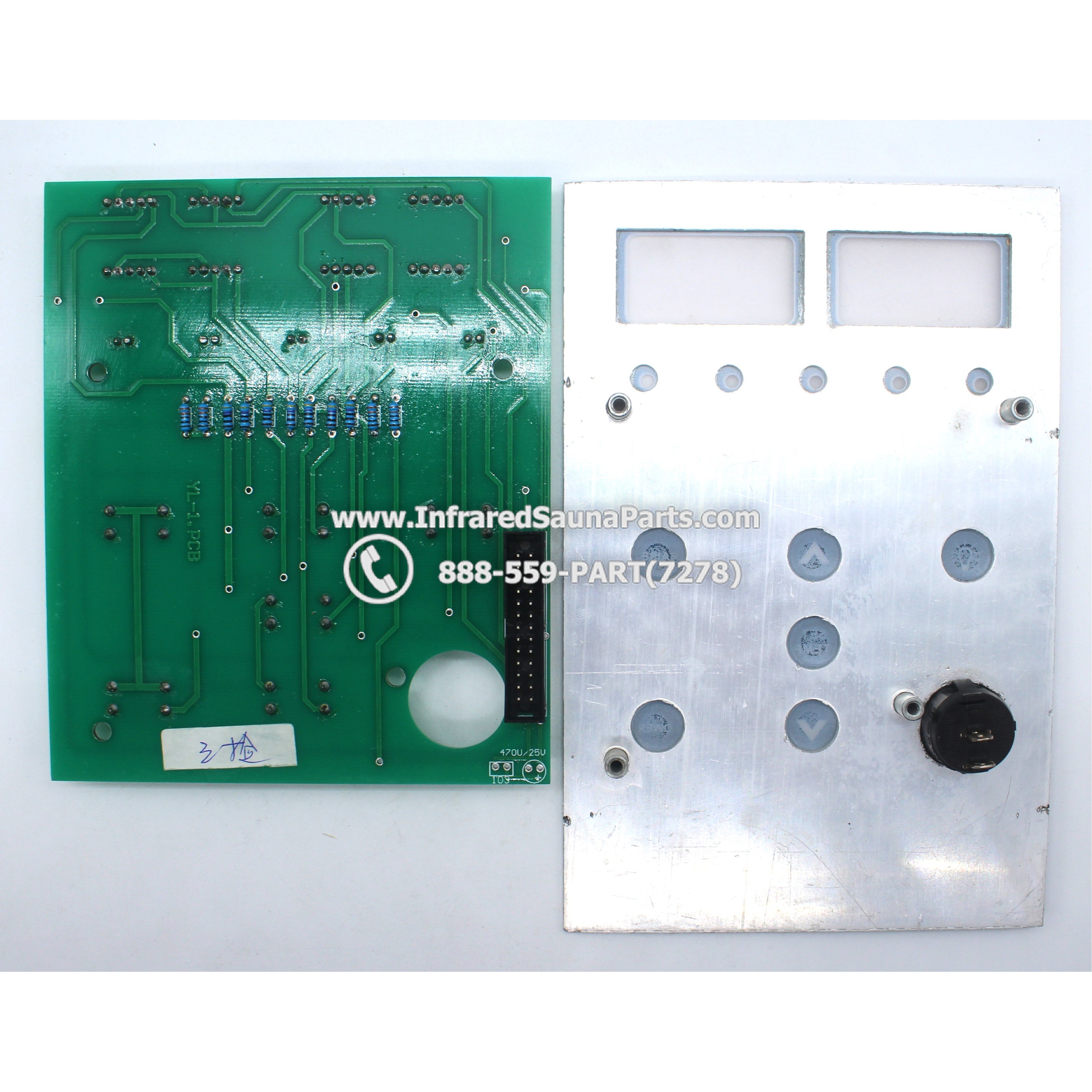 CIRCUIT BOARD WITH FACEPLATE H 23217 MAIN CIRCUIT BOARDS WITH FACE PLATES