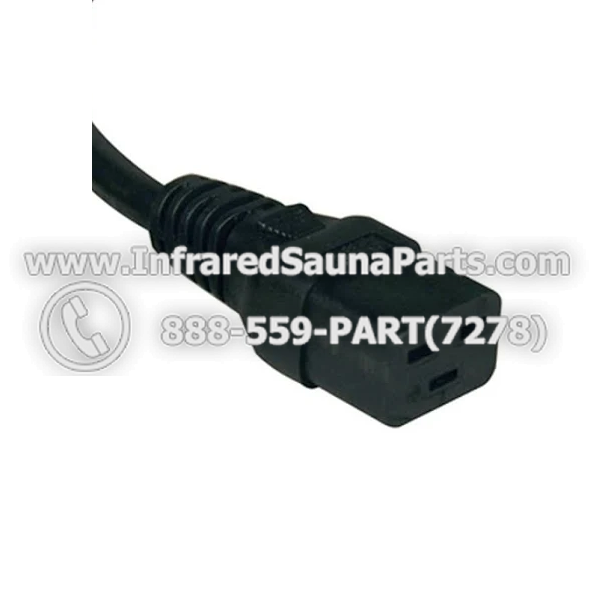 PLUG IN WIRES - 1 FEMALE PLUG (Square) & 3 Bare Wires PLUG IN WIRES